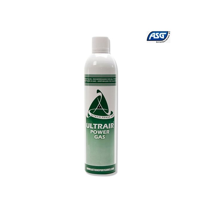ASG Ultrair Power Green Gas 570 ml. - Wapenhandel Kuiper BV