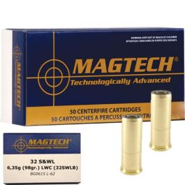 Magtech .32 S&W LWC 98 Gr. - Wapenhandel Kuiper BV